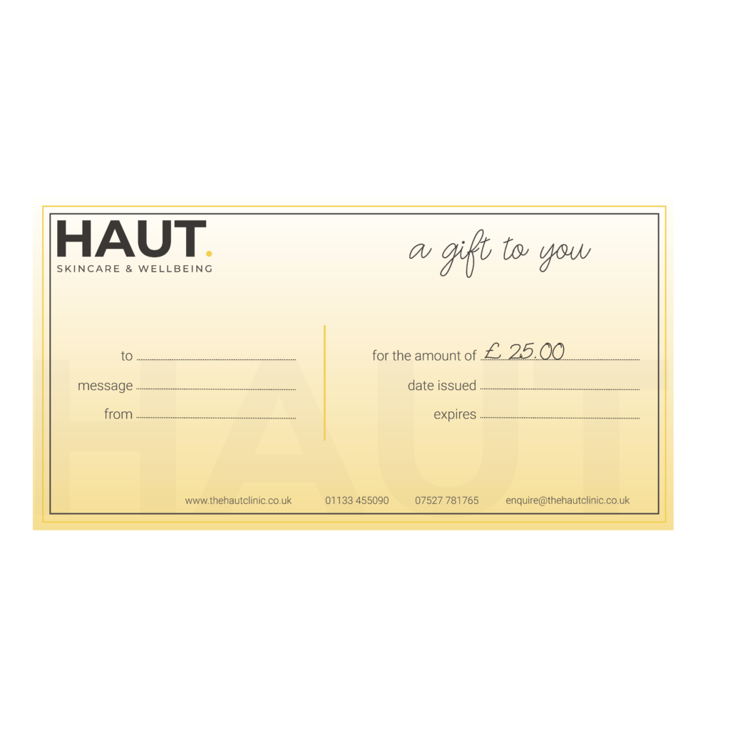 £25 Gift Voucher - The Haut Clinic
